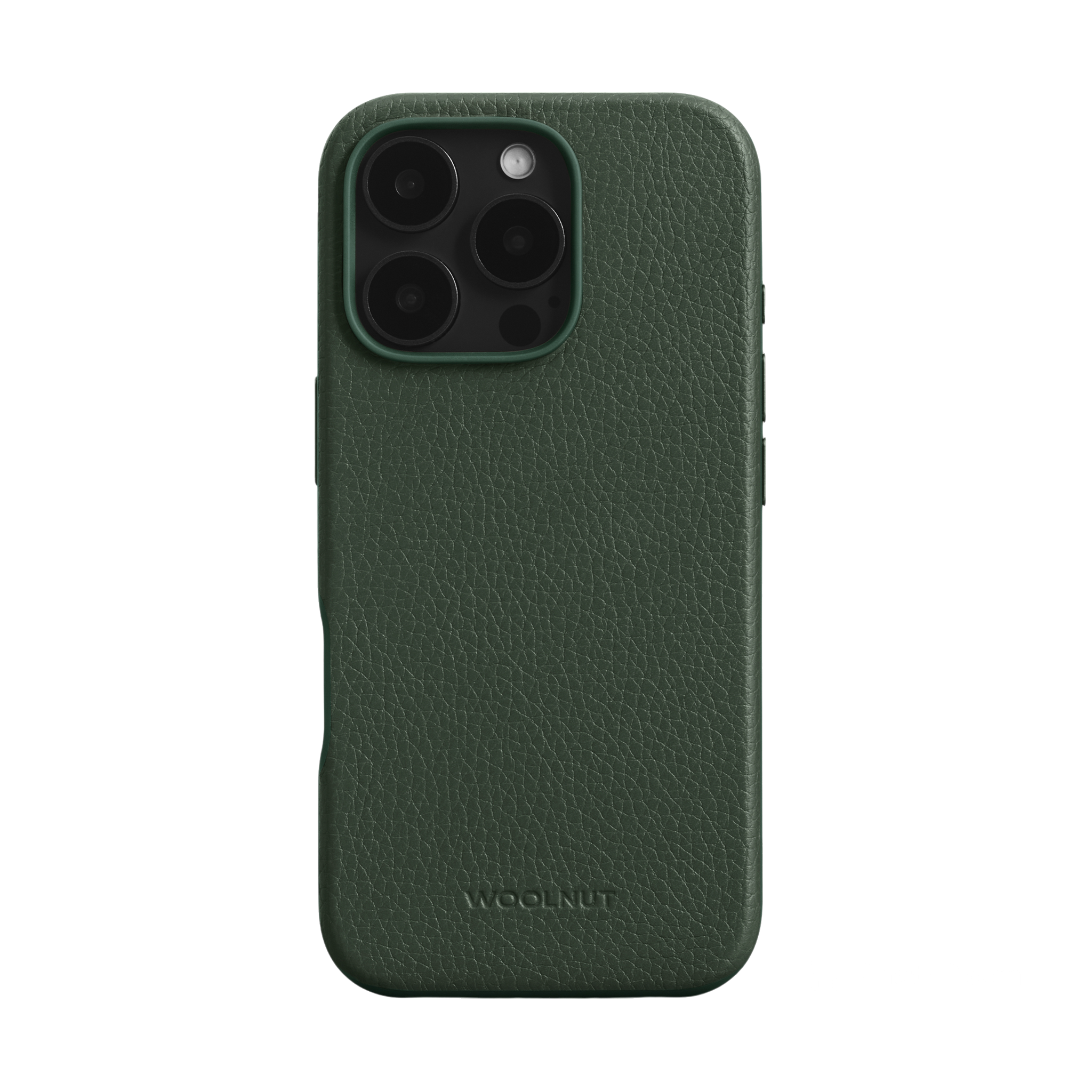 WOOLNUT Leather Case for iPhone 16 Pro - Green – MegaMac